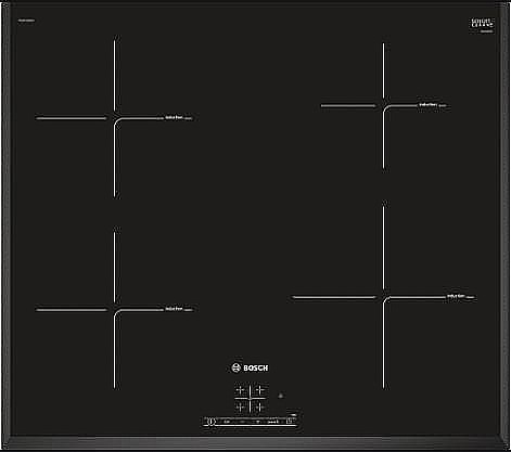 כיריים אינדוקציה Bosch PUE611BF1B בוש - מתצוגה! | כיריים | למטבח