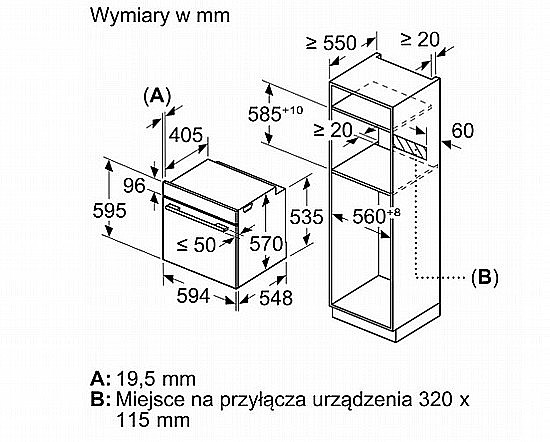 תנור בנוי 71 ליטר Electrolux אלקטרולוקס EOD3C70TK דגם 2023! | תנורי אפייה | למטבח