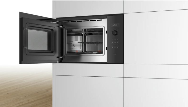 מיקרוגל בנוי bosch BEL554MB0 בוש שחור נפח ענק 25 ליטר- דגם 2024 ...