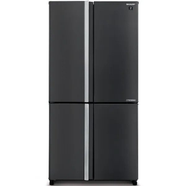 מקרר 4 דלתות - 608 ליטר Sharp שארפ SJ-9260-SL | מקררים ומקפיאים | מקפיא תחתון נירוסטה מושחרת