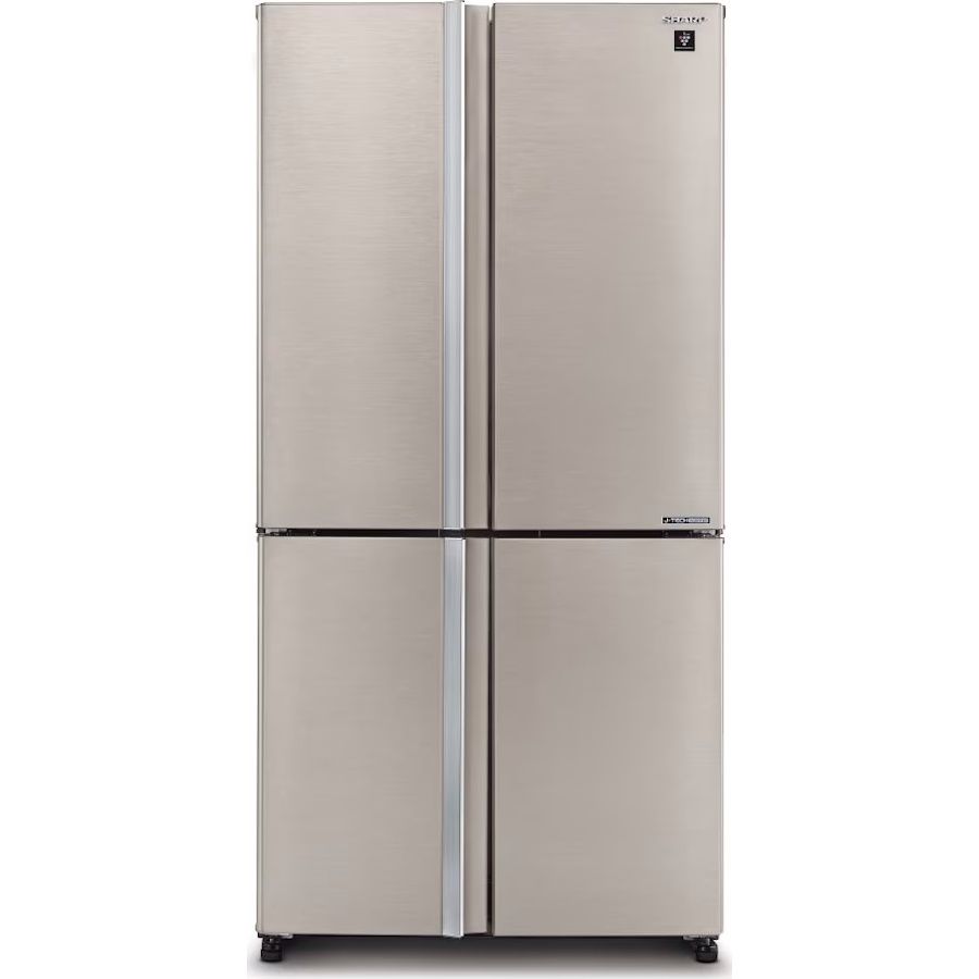 מקרר 4 דלתות - 608 ליטר Sharp שארפ SJ-9260-BS | מקררים ומקפיאים | נירוסטה בהירה