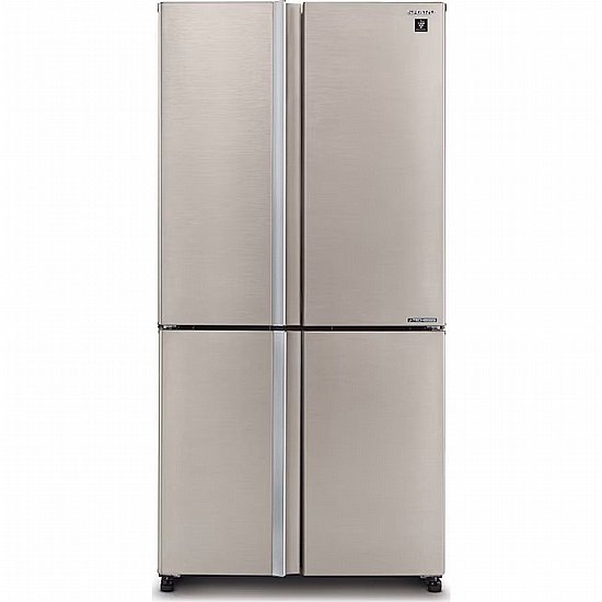 מקרר 4 דלתות - 608 ליטר Sharp שארפ SJ-9260-BS | מקררים ומקפיאים | נירוסטה בהירה